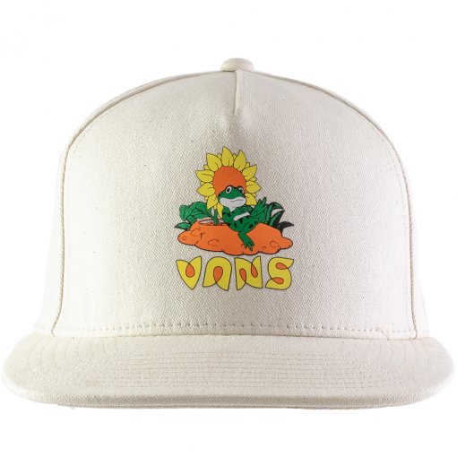 Boné Strapback Vans Eco Positivity VN0A7SBY7VJ - Off White | Sapato Show