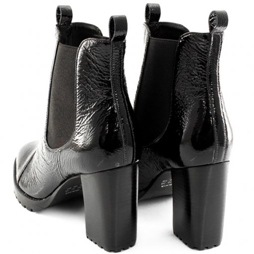 Bota Chelsea Boot Austria Verniz Vicenza 447003 - Preto | Sapato Show