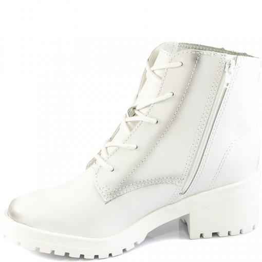 Coturno Salto Bloco Tratorado Glasgow XXI Bottero 329202 - Branco ...