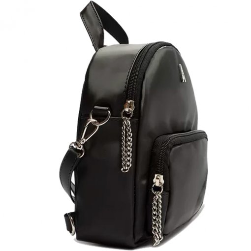 Mochila Mini Glam Anacapri C500121668 - Preto | Sapato Show