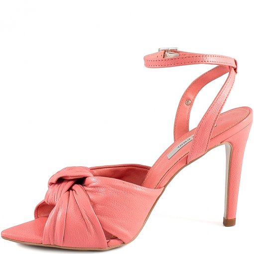 Sandália Feminina Bico Folha Nozinho Parô Cool 10024.3220 - Rosa ...