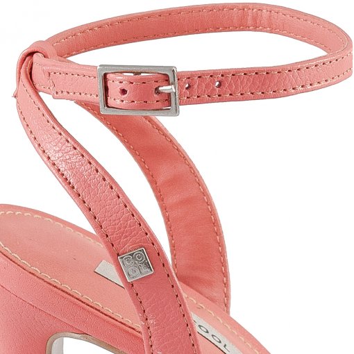 Sandália Feminina Bico Folha Nozinho Parô Cool 10024.3220 - Rosa ...