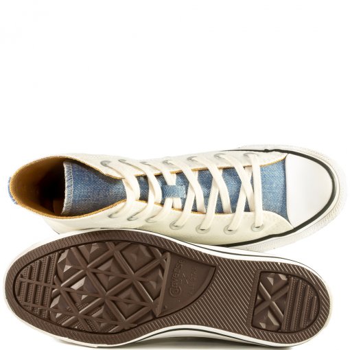 Tênis Chuck Taylor All Star Denim Fashion Converse Ct2380 - Amendoa ...