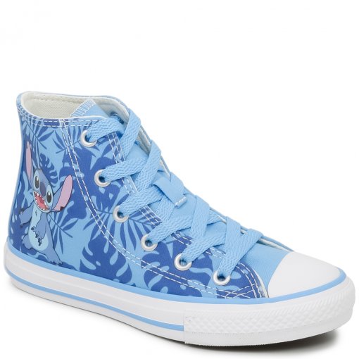 Tênis Chuck Taylor All Star Stitch Cano Alto Converse Ck1298 - Azul ...