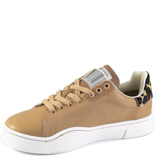 Tênis em Couro Animal Print Parô Cool 101495170 - Whiski | Sapato Show