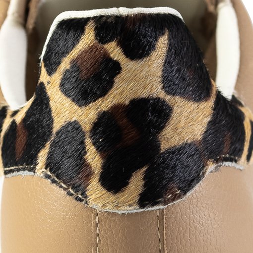 Tênis em Couro Animal Print Parô Cool 101495170 - Whiski | Sapato Show