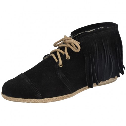 Tênis Feminino com Franjas Cenci - 2061 Preto - | Sapato Show
