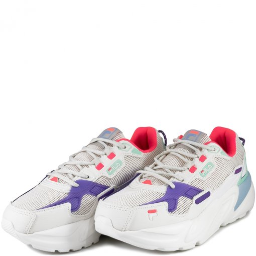 Tênis Feminino Multicolorido Fila Street Fit F02at018 - Branco/Rosa ...
