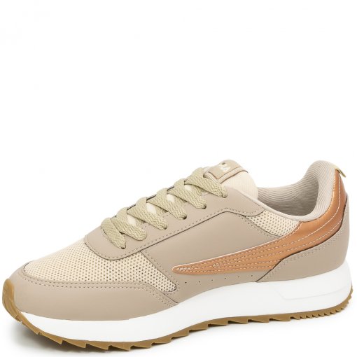 Tênis Feminino Retro Flag Fila F02l00206 - Oliva/Bege | Sapato Show