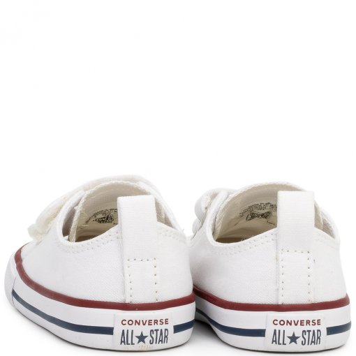 Tênis Infantil Chuck Taylor All Star 2V Converse Ck1041 - Branco ...