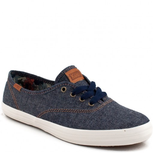 Tenis Keds Champion Brushed Denin 897003 - Jeans Escuro | Sapato Show