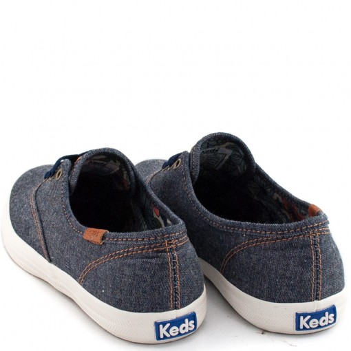 Tenis Keds Champion Brushed Denin 897003 - Jeans Escuro | Sapato Show