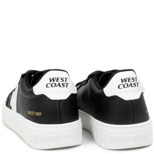 Tênis Masculino Wc 101 West Coast 313001 - Black/White | Sapato Show