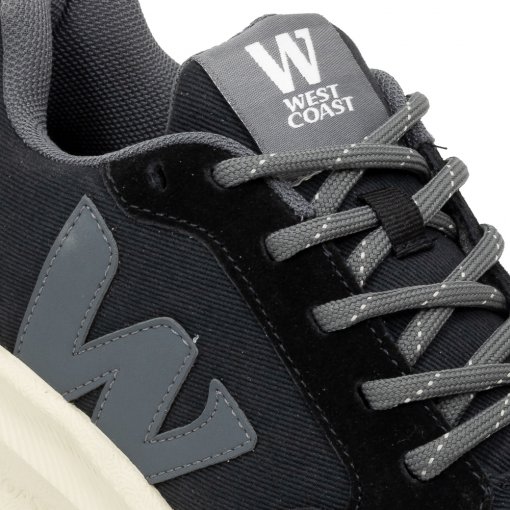 Tenis Masculino Wc 22 Duster West Coast 312003 - Preto/Grafite | Sapato ...