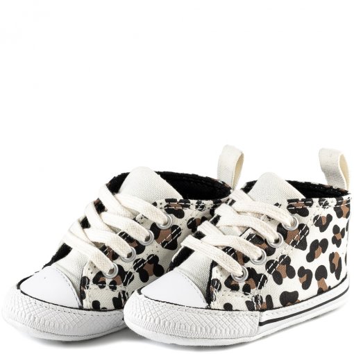 Tênis Meu Primeiro All Star Animal Print Converse CK0894 - Onca ...