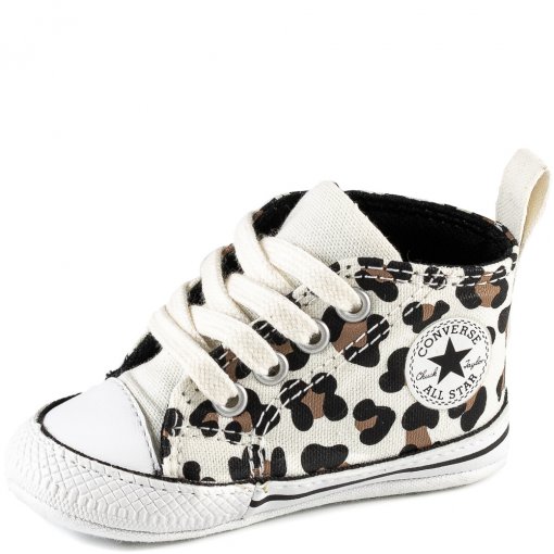 Tênis Meu Primeiro All Star Animal Print Converse CK0894 - Onca ...