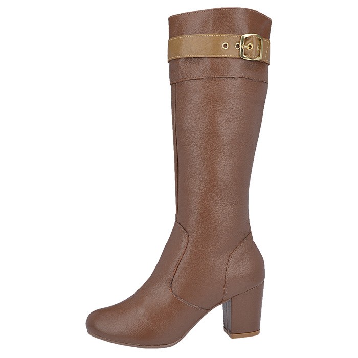 Bota Cano Alto Rosa de Sarom - 1665 - | Sapato Show