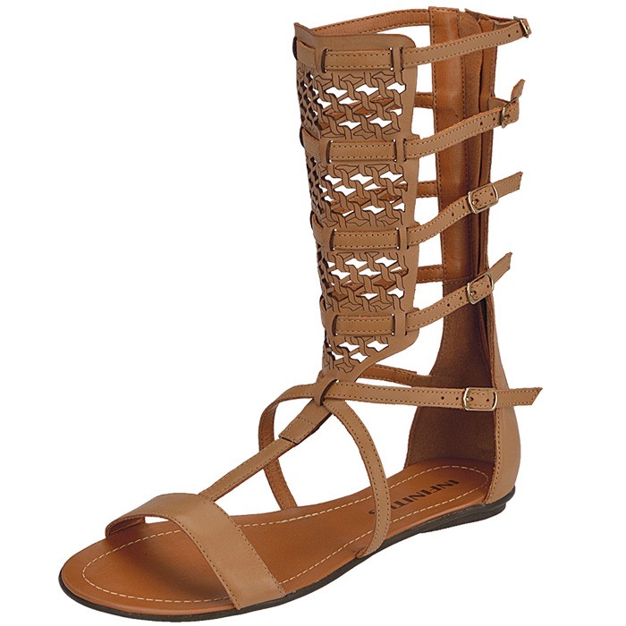 Rasteira Gladiadora Numeração Especial Infinitus - 1870 - | Sapato Show