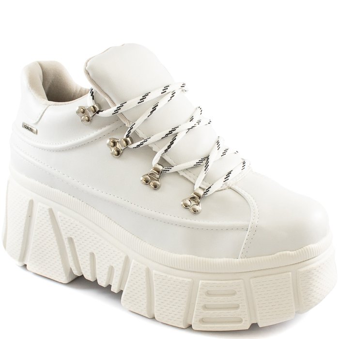 Tênis Chunky Buffalo Flatform Dakota Verão G2511 - Branco | Sapato Show
