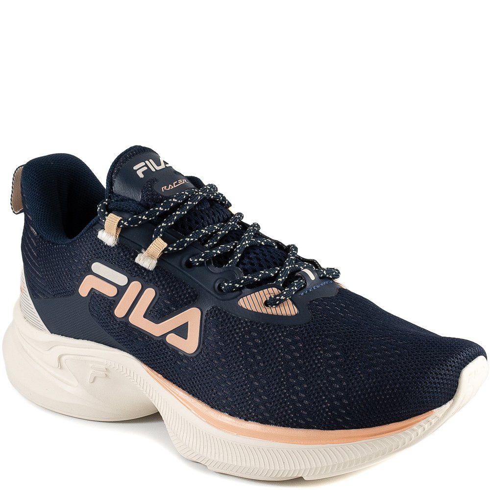 Tênis Feminino Esportivo Racer For All Fila Running F02R023 - Marinho ...