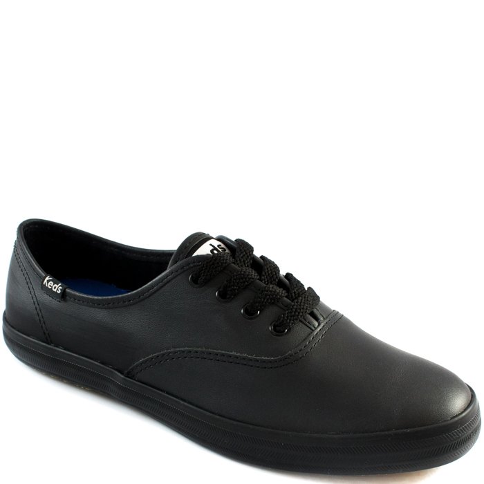Tênis Feminino Keds Champion Leather Kd102231 - Preto | Sapato Show