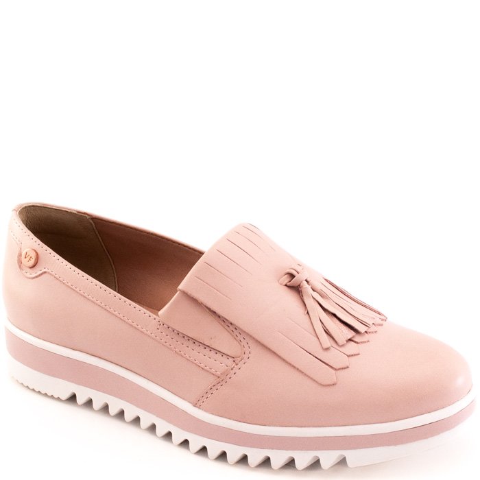 Tenis Franjas Barbicacho Verofatto 6007123 - Rosa Quartzo | Sapato Show