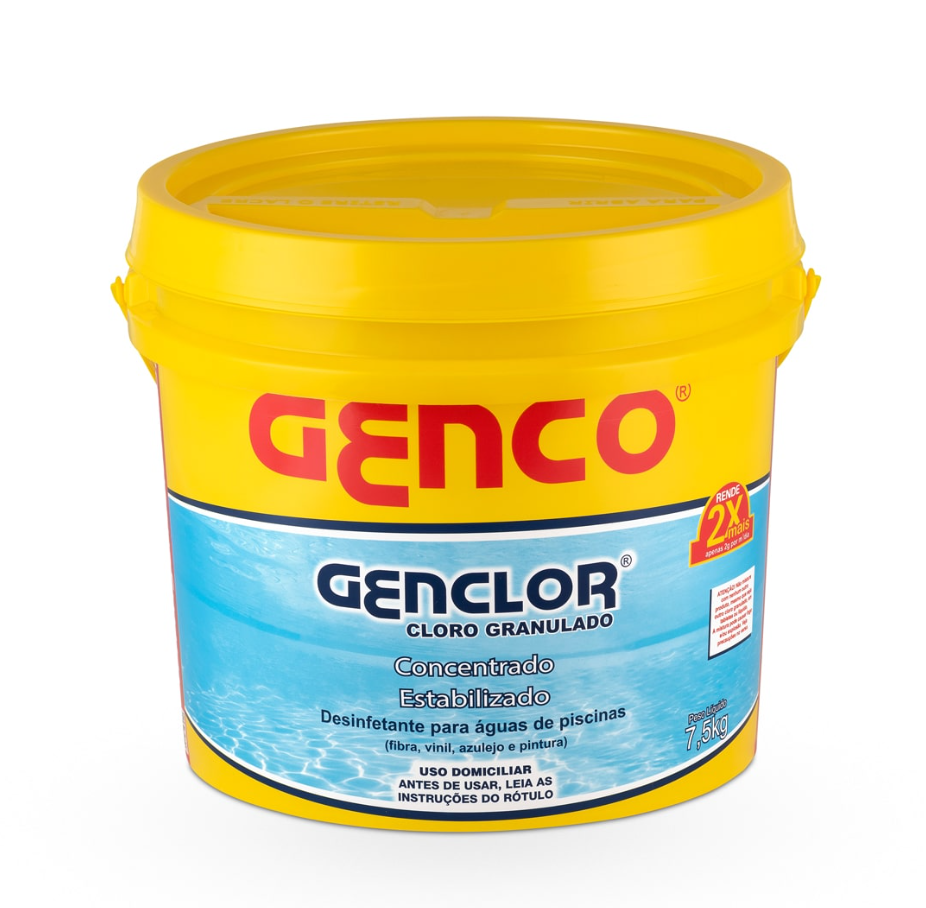 Cloro Granulado Genclor 7,5 KG Genco