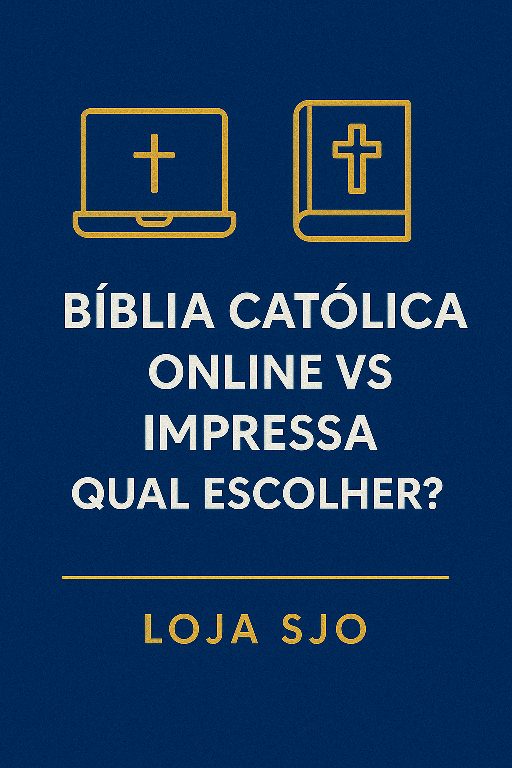 Bíblia Católica Online vs Impressa: qual escolher? | Guia SJO