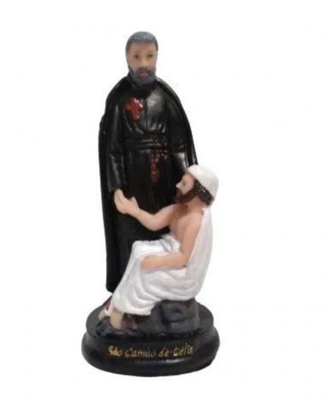 Imagem de Resina de São Camilo de Lélis | SJO Artigos Religiosos