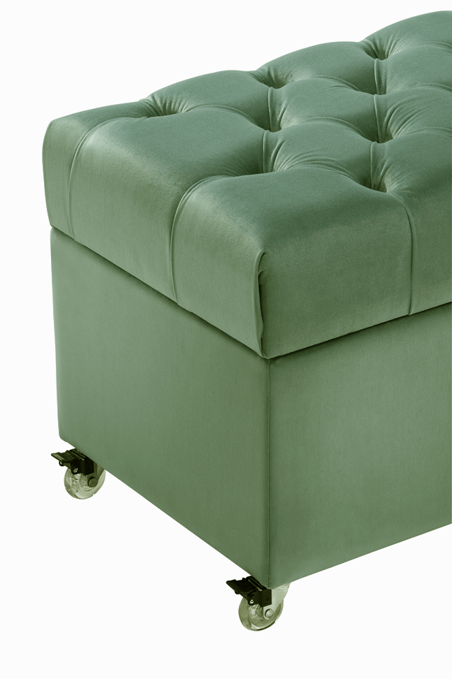 Recamier Baú Paris Mini - Escolha seu tecido preferido