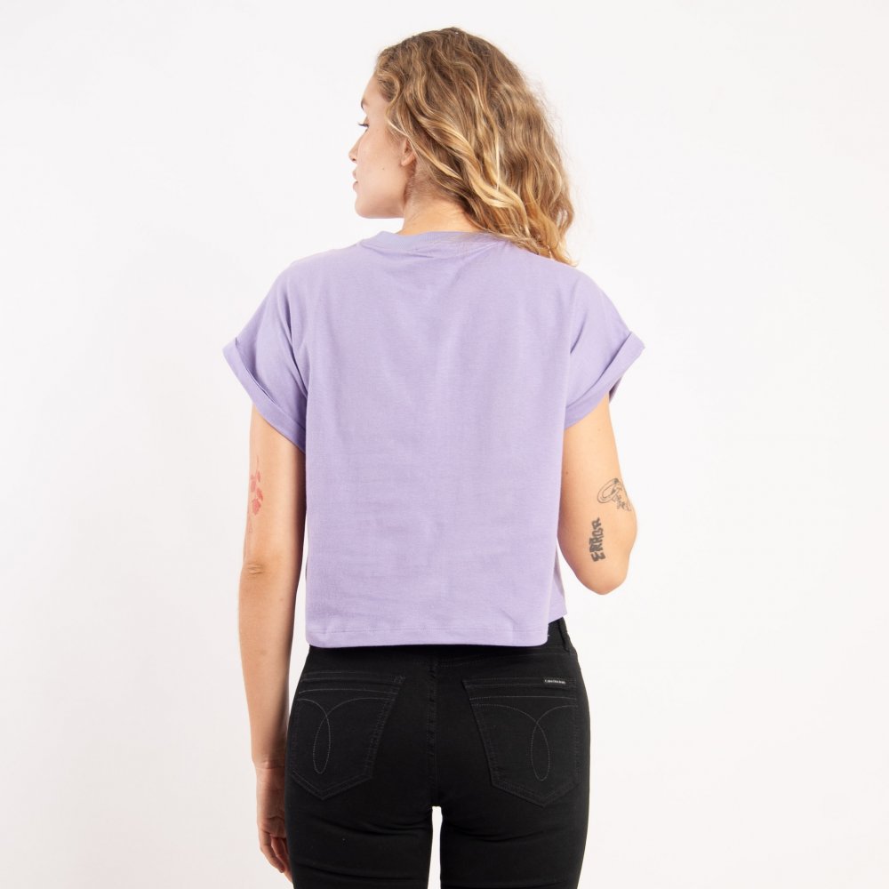 Camiseta Cropped Adicolor Classics Trefoil Short