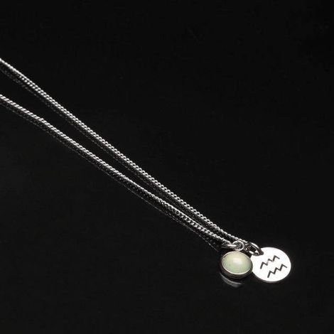 Colar Signo Aquario Key Design