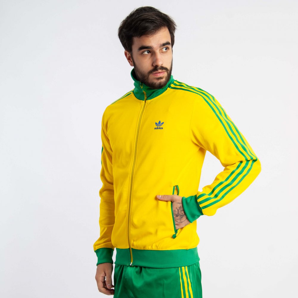 Jaqueta Beckenbauer Track Brasil Adidas Originals