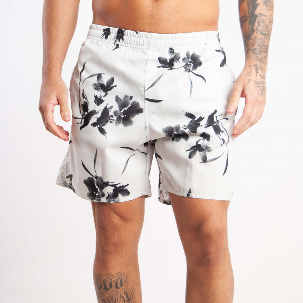 Short Praia Curto Nylon King E Joe Floral