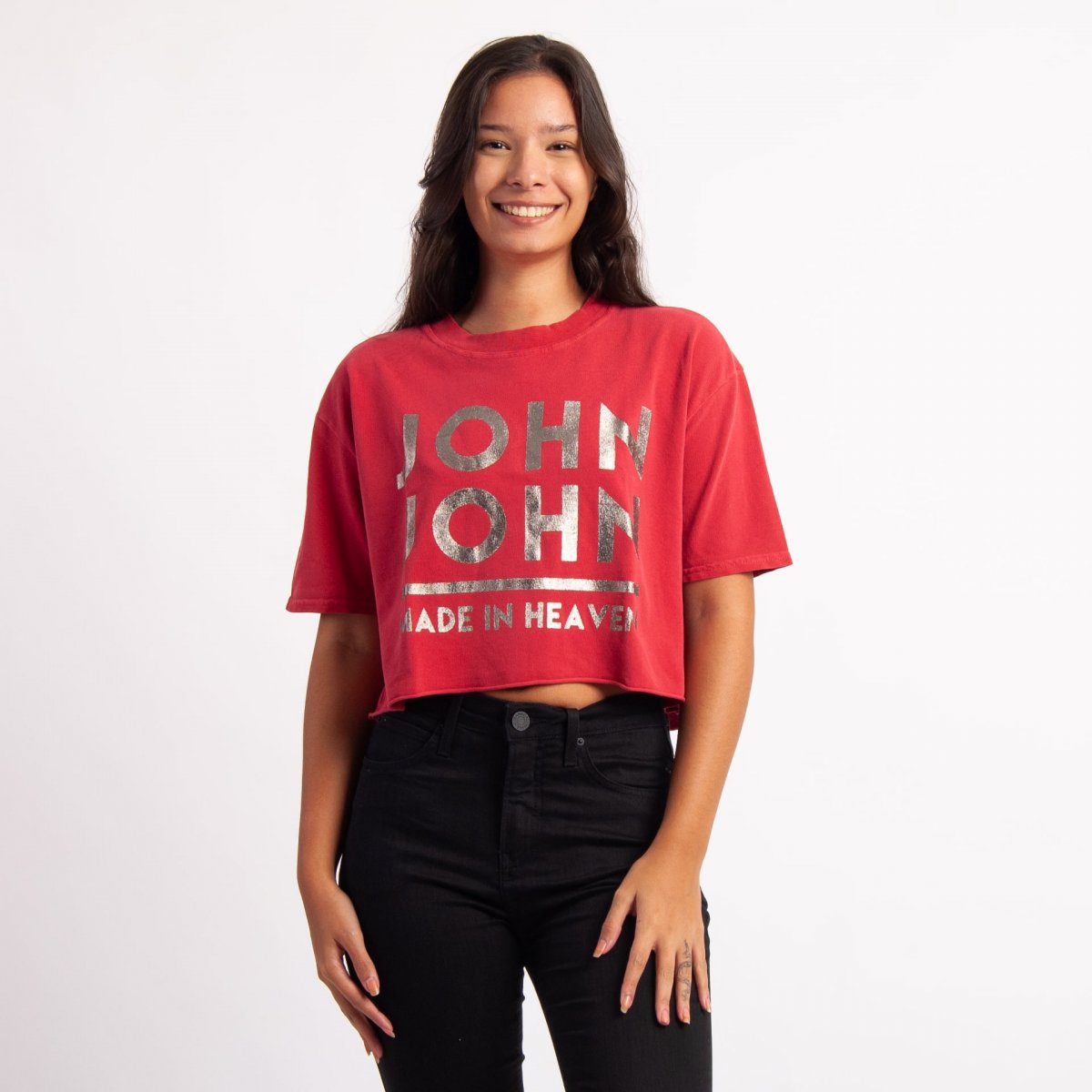Camiseta Cropped Penny John John