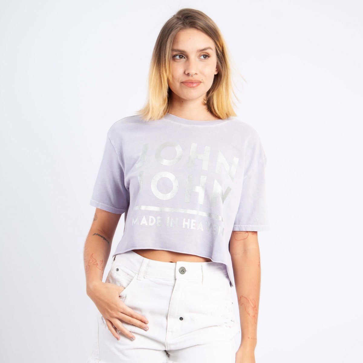 Camiseta Cropped Penny John John