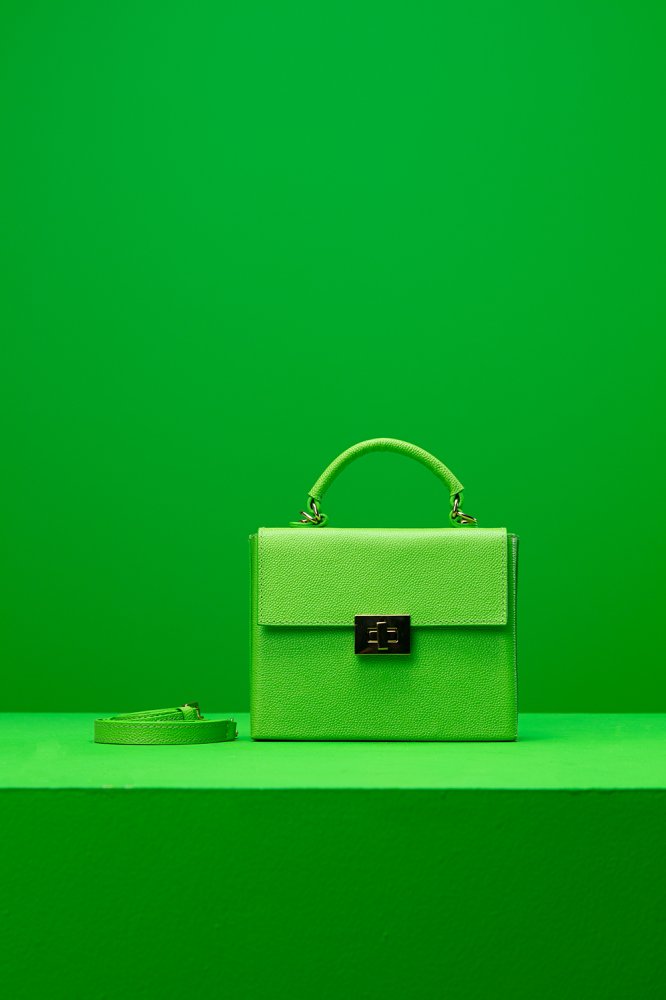 Studio Kalline - Bolsa de Couro Mini Bank Bag