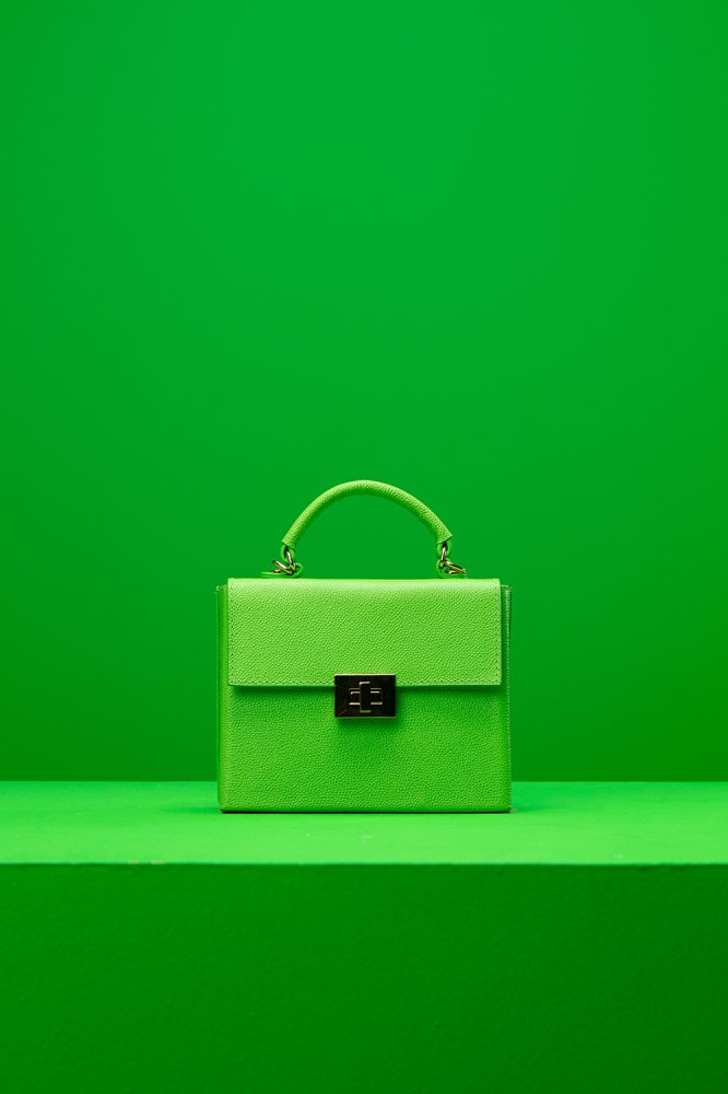 Studio Kalline - Bolsa de Couro Mini Bank Bag