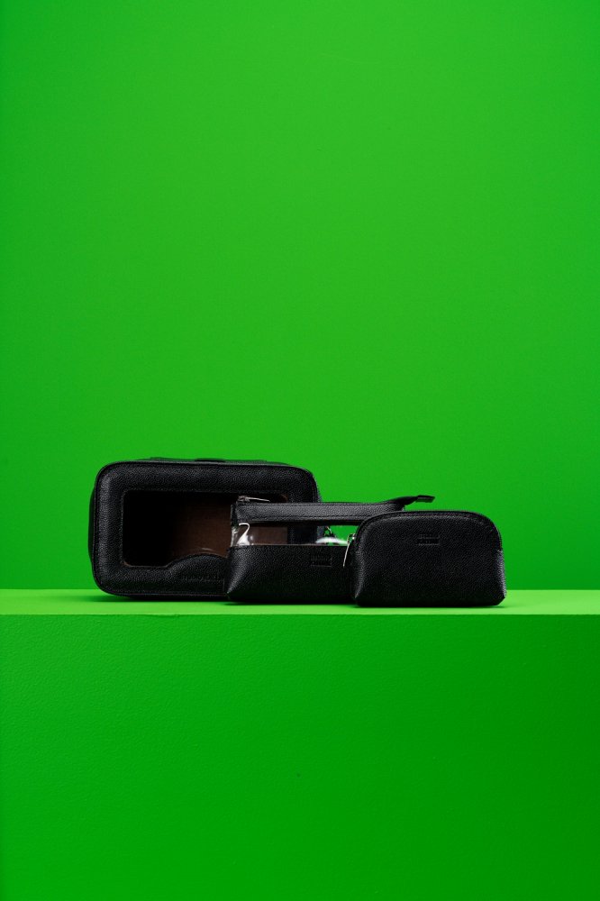 Studio Kalline - Cosmetic Trio Case de Couro