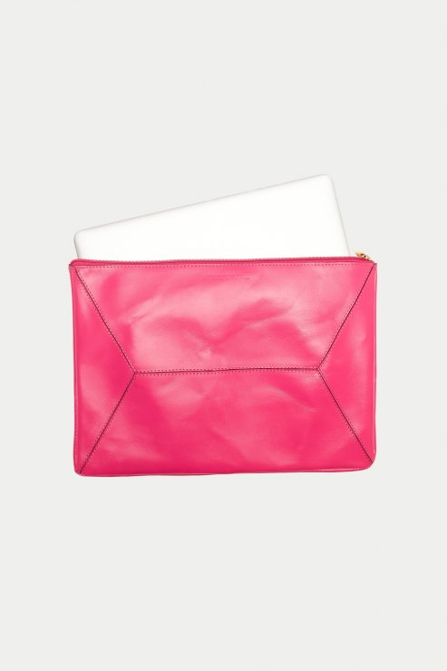 Notebook Case de Couro Envelope 13"