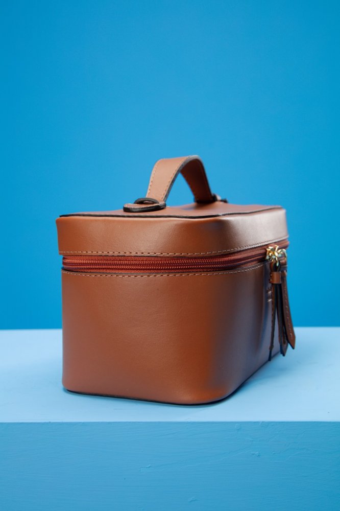 Studio Kalline - Porta Joias de Couro Jewelry Case