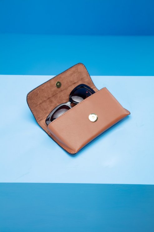 Studio Kalline - Porta Óculos de Couro Sunny Case