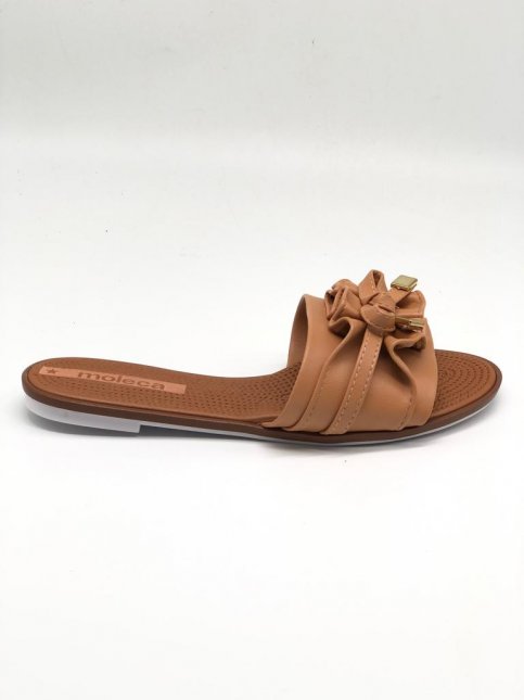flat moleca 5297.446 rosa areia branco off jeans light turquesa