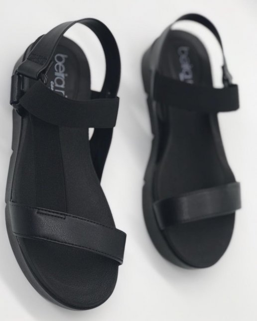 Papete beira rio 8387505 preto rosa