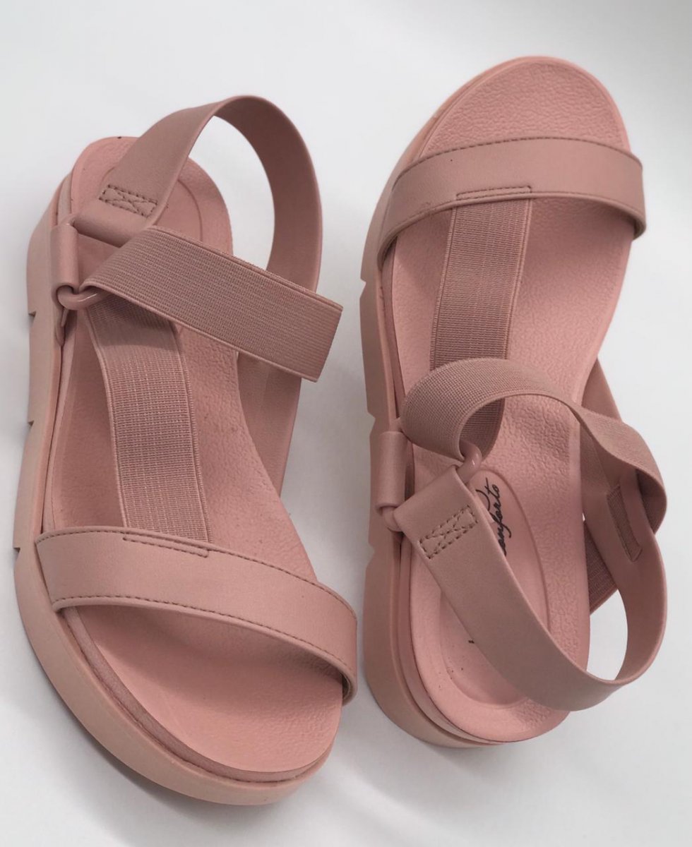 Papete beira rio 8387505 preto rosa