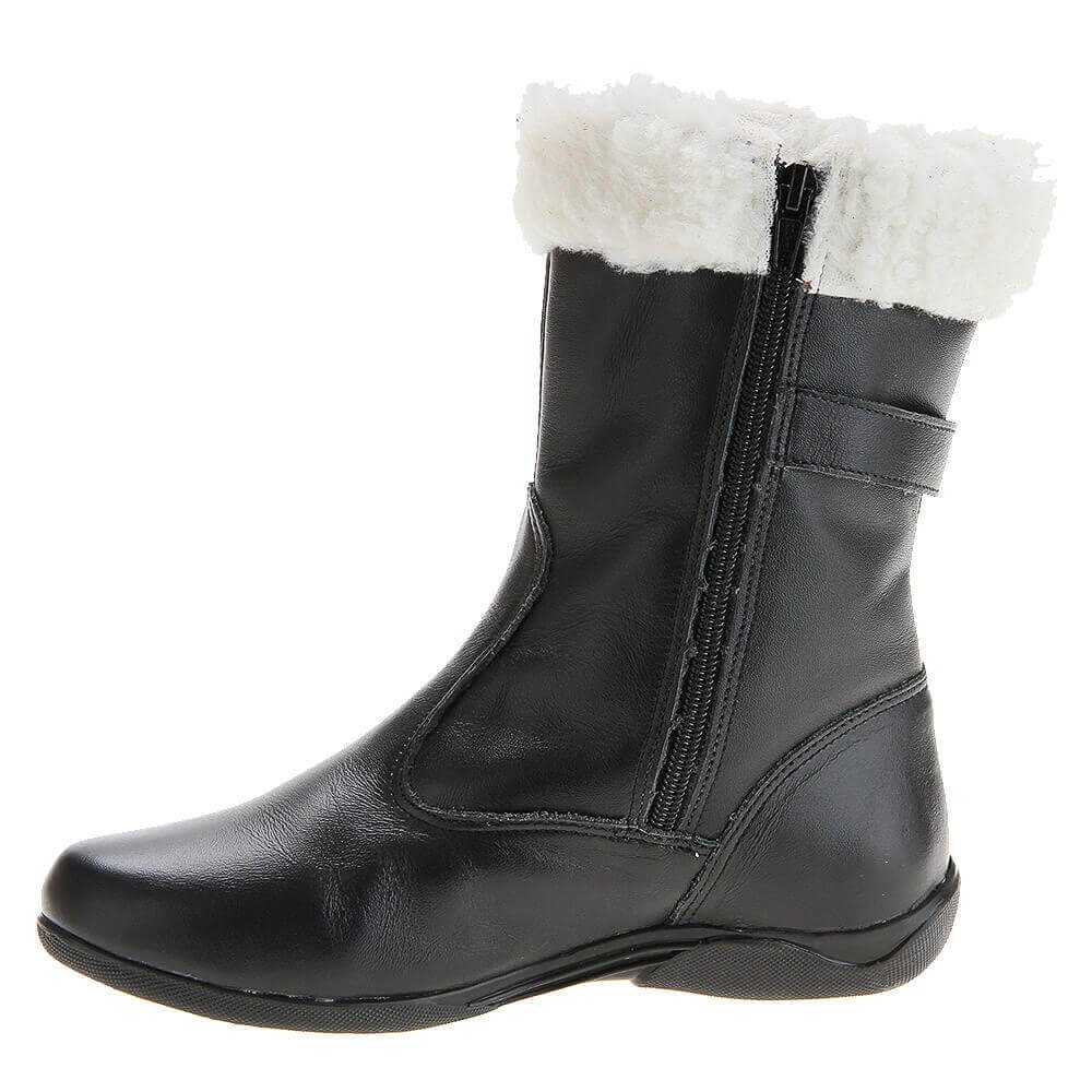 Bota Rasteira Feminina Forrada em Lã Winnipeg Ref. 105