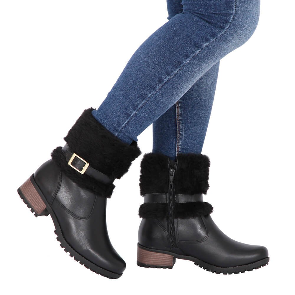 Bota Para Neve Feminina Whistler Forrada Em Lã Ref. 25902