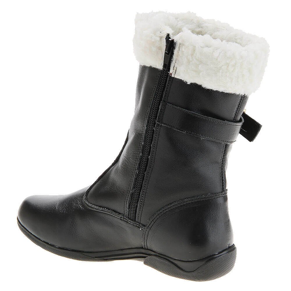 Bota Rasteira Feminina Forrada em Lã Winnipeg Ref. 105