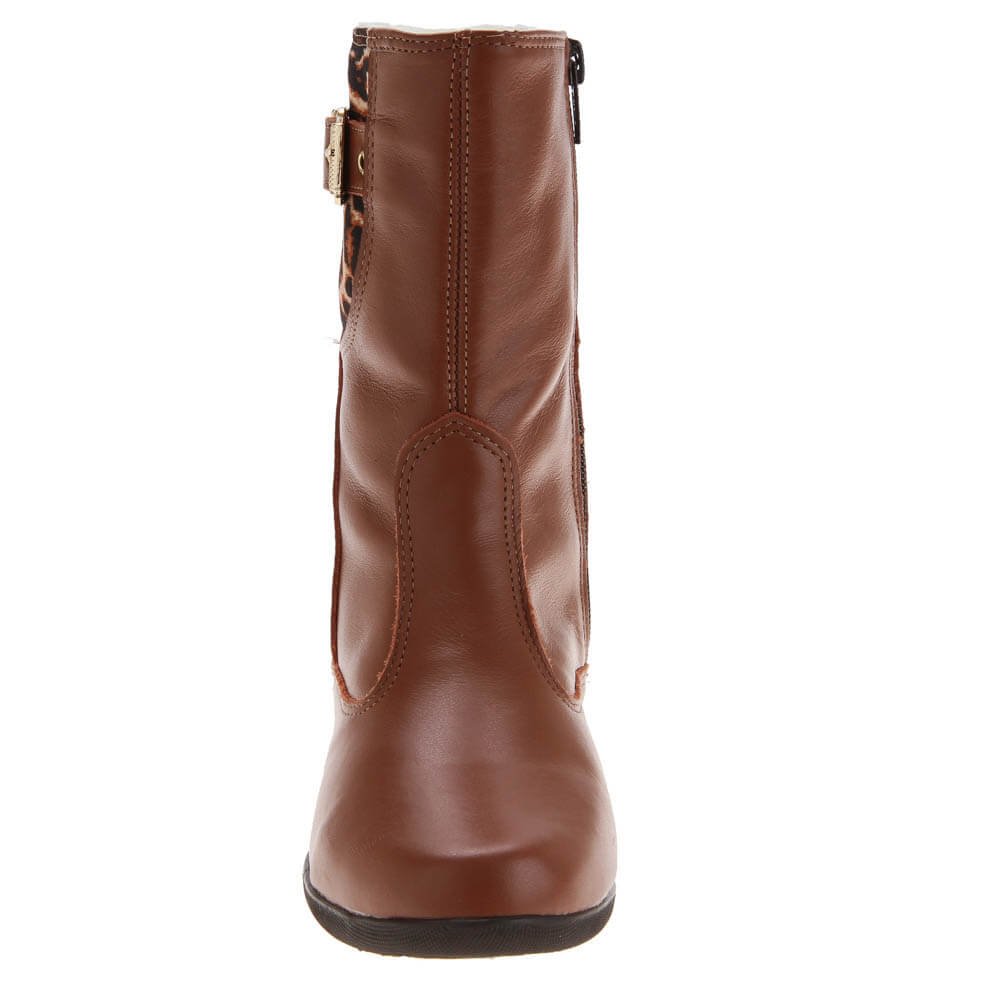 Bota Rasteira Feminina Forrada em Lã Irlanda Ref. 104