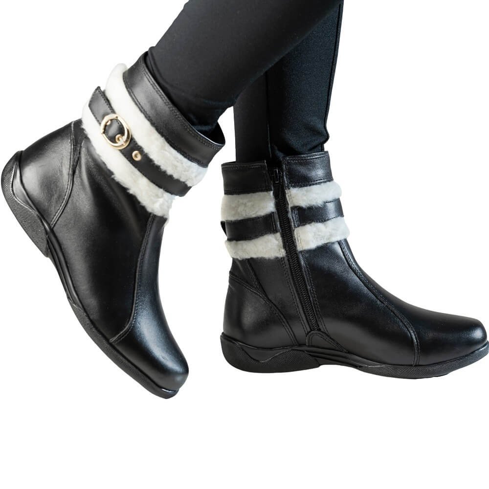 Bota Rasteira Feminina Forrada em Lã Wembley Ref. 108